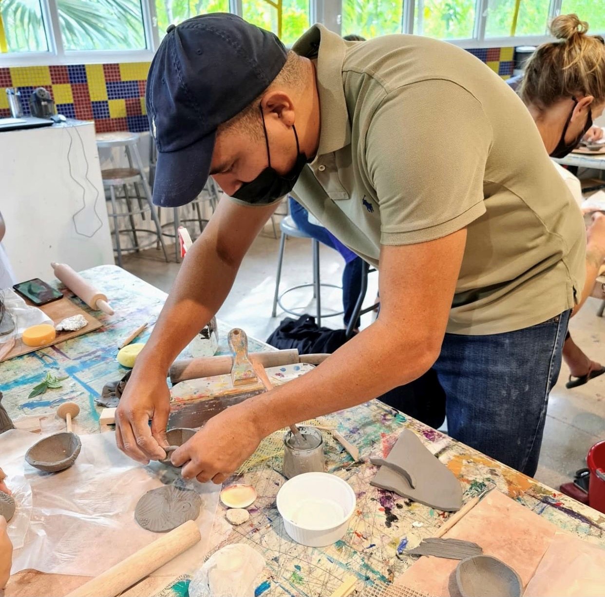 Adult Ceramics Class with Yonier Powery: Caymanian Cottage Part 2 ...